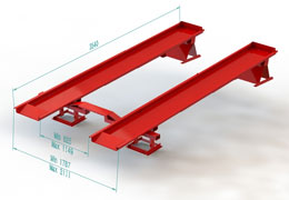 Car lift/ramps - the simple unique patented MR1s for DIY mechanics